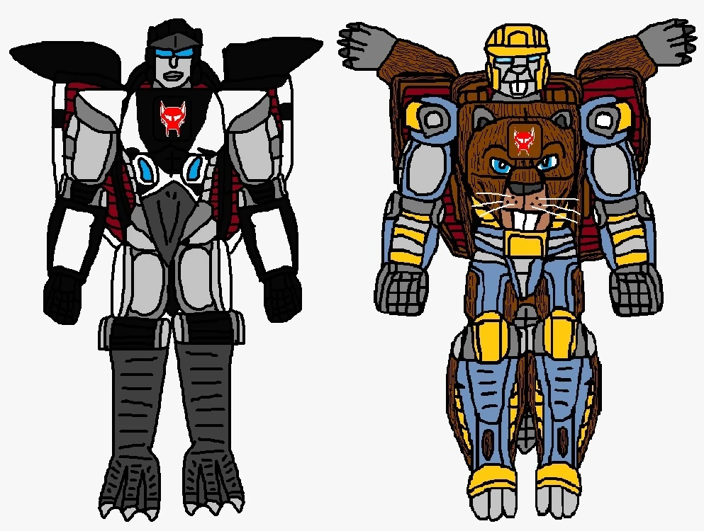 Andromeda-33 and Gemini-34 | Beast Wars Transformers Wiki | Fandom