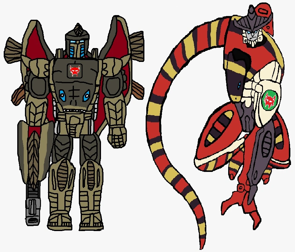 Aquarius-81 and Serpens-82 | Beast Wars Transformers Wiki | Fandom