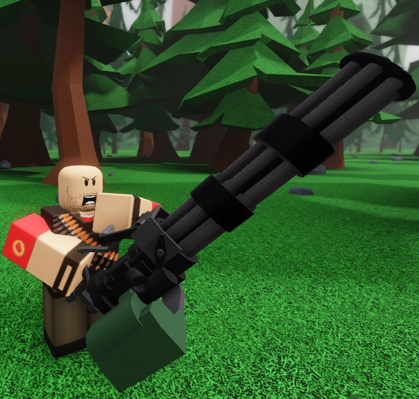 Minigun | Beat The Robloxian: Redeveloped Wiki | Fandom