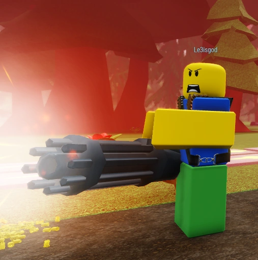 Classic Chaingun | Beat the Robloxian! Wiki | Fandom