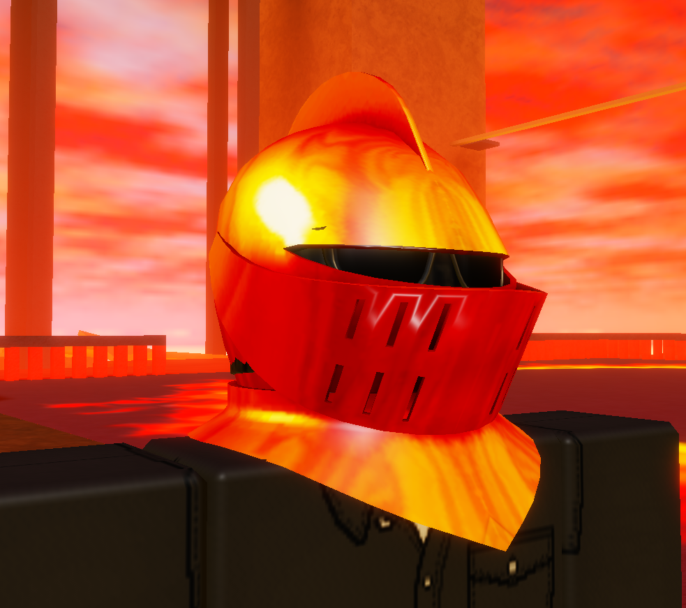 Fire Helmet Beat The Robloxian Wiki Fandom