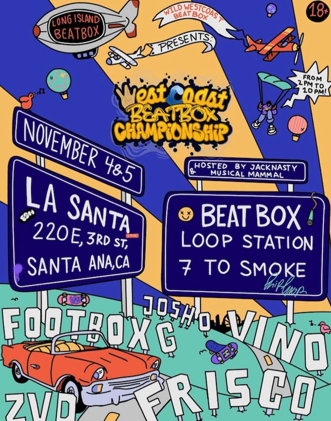 West Coast Beatbox Championships 2023 | Beatbox Wiki | Fandom