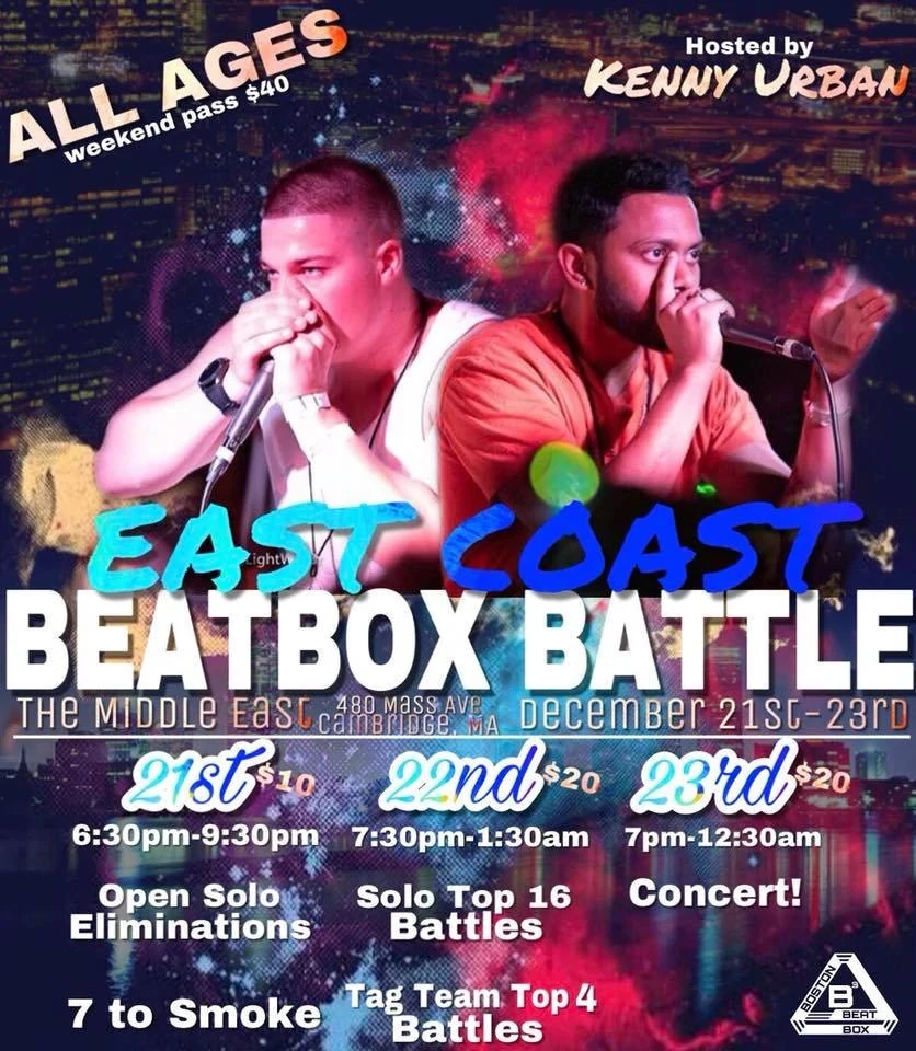 East Coast Beatbox Battle 2018 | Beatbox Wiki | Fandom