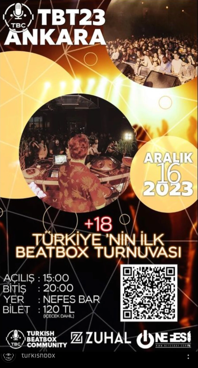 Turkish Beatbox Tournament 2023 | Beatbox Wiki | Fandom