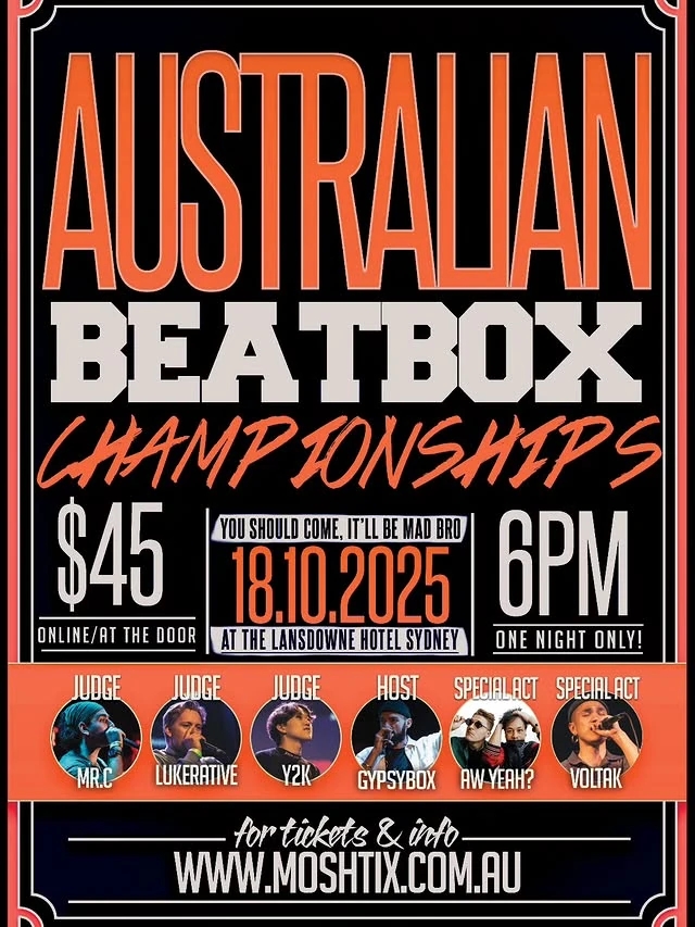 Australian Beatbox Championship 2025 | Beatbox Wiki | Fandom