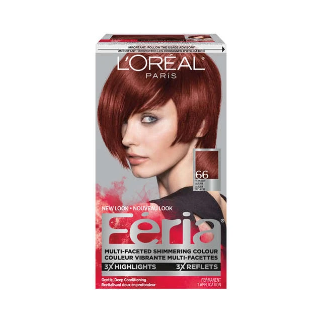 L'Oreal Paris:Feria Very Rich Auburn 66 (Ruby Fusion) | Beauty ...