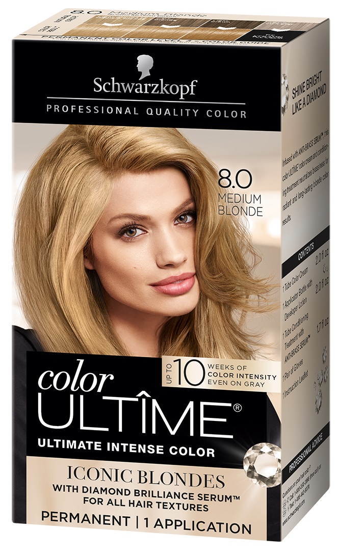 Color Ultime:Ultimate Intense Color Medium Blonde 8.0 | Beauty ...