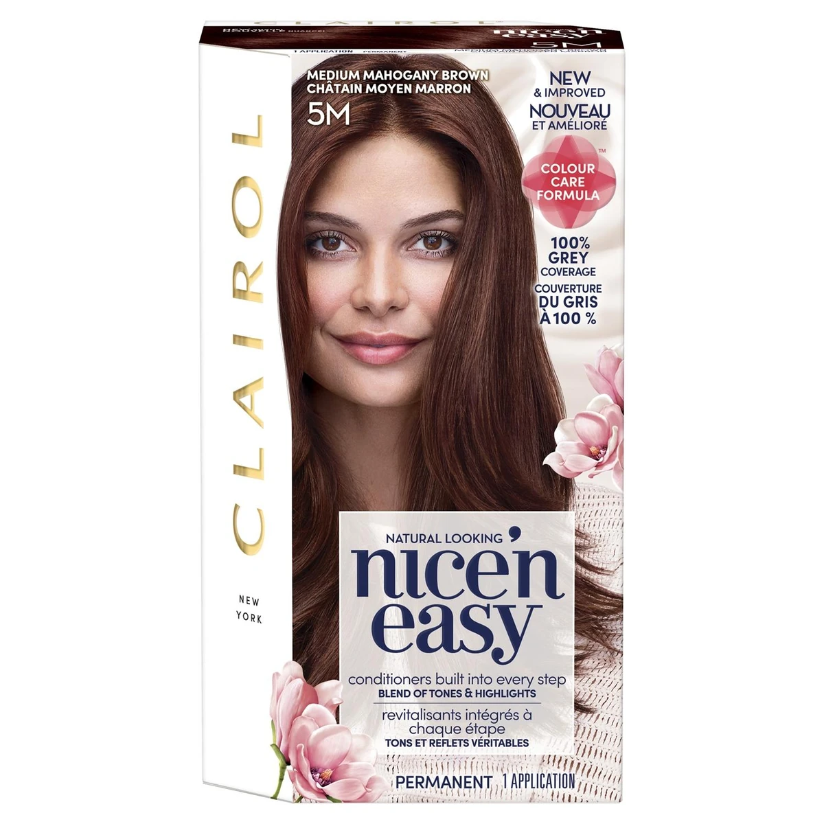 Clairol:Nice'n Easy Medium Mahogany Brown 5M | Beauty Lifestyle Wiki ...