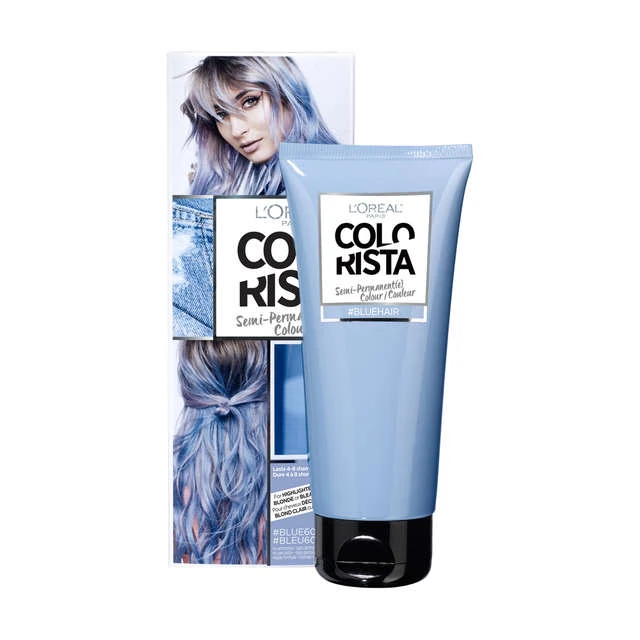 L'Oreal Paris:Colorista Semi-Permanent Colour Blue 600 | Beauty ...