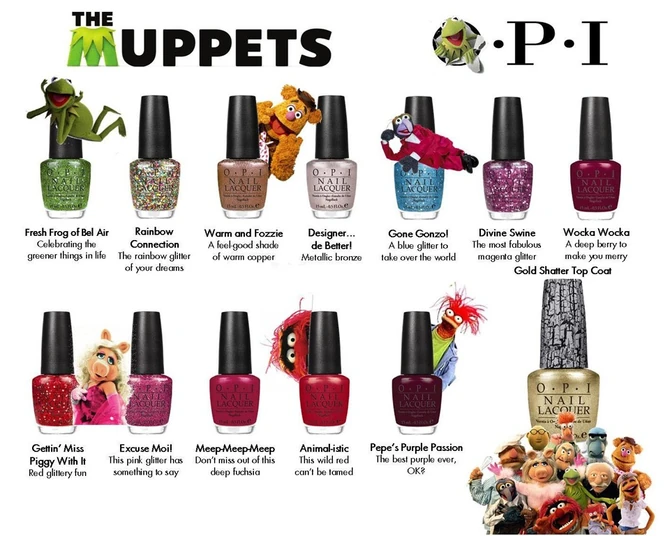 OPI:The Muppets Collection | Beauty Lifestyle Wiki | Fandom