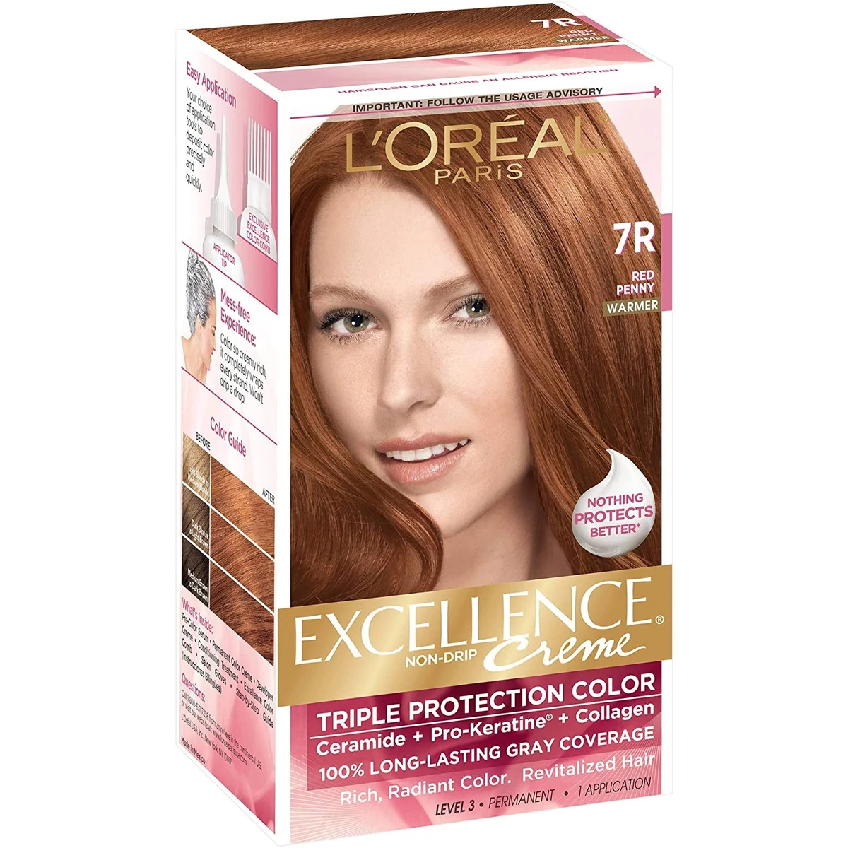 L'Oreal Paris:Excellence Creme Red Penny 7R | Beauty Lifestyle Wiki ...