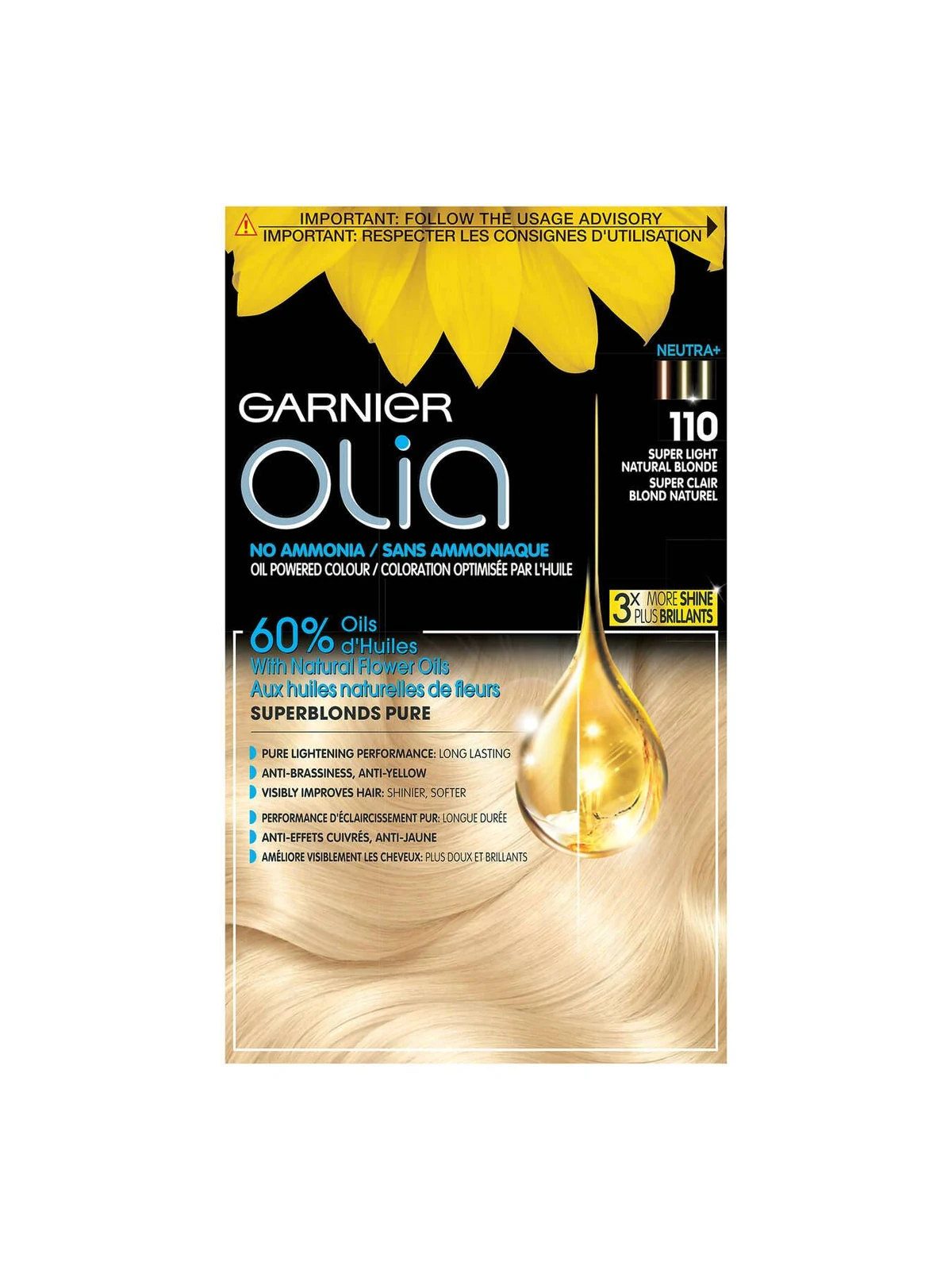 Garnier:Olia Super Light Natural Blonde 110 | Beauty Lifestyle Wiki | Fandom