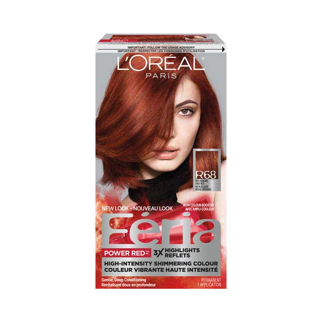 L'Oreal Paris:Feria Rich Auburn True Red R68 (Ruby Rush) | Beauty ...