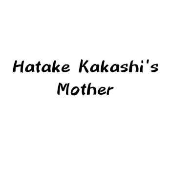 Hatake Kakashi's Mother | Snazzyfluff Wiki | Fandom