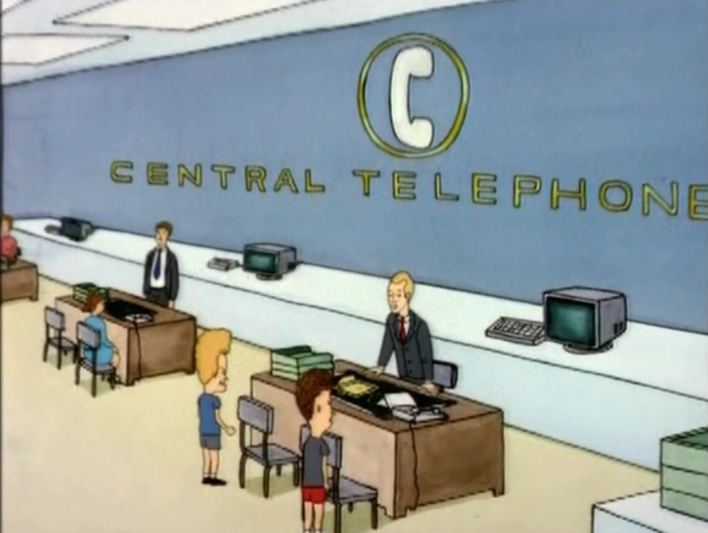 Central Telephone | Beavis and Butt-Head | Fandom