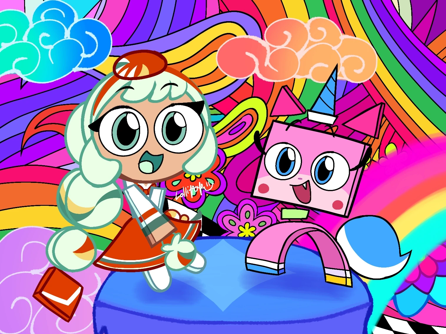 Okchun and Unikitty | Fandom