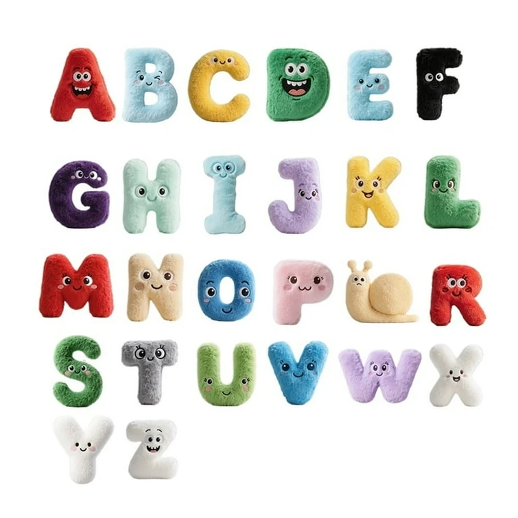 I just found these alphabet plushies. | Fandom