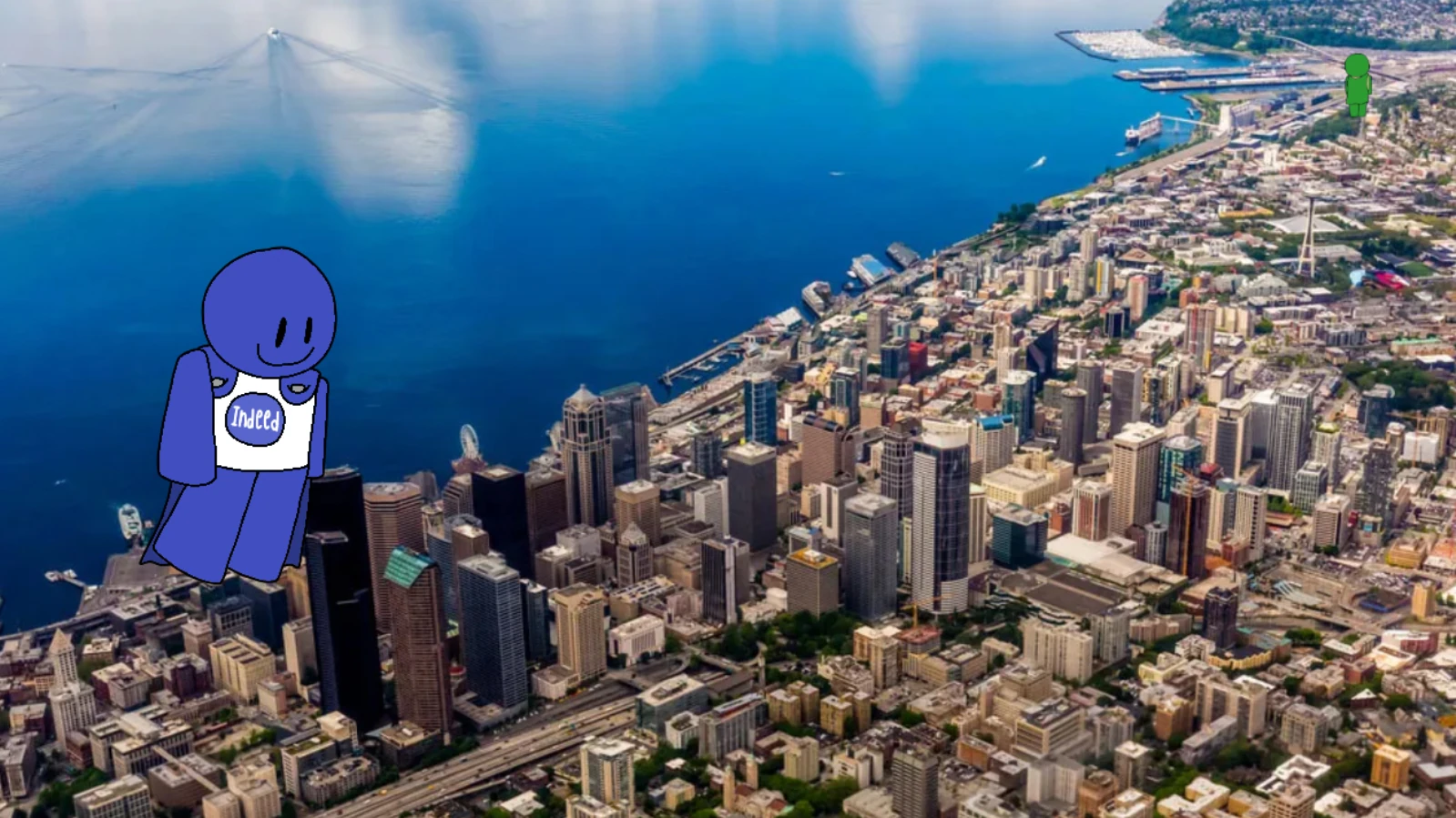 Indeed Man looking over a city | Fandom