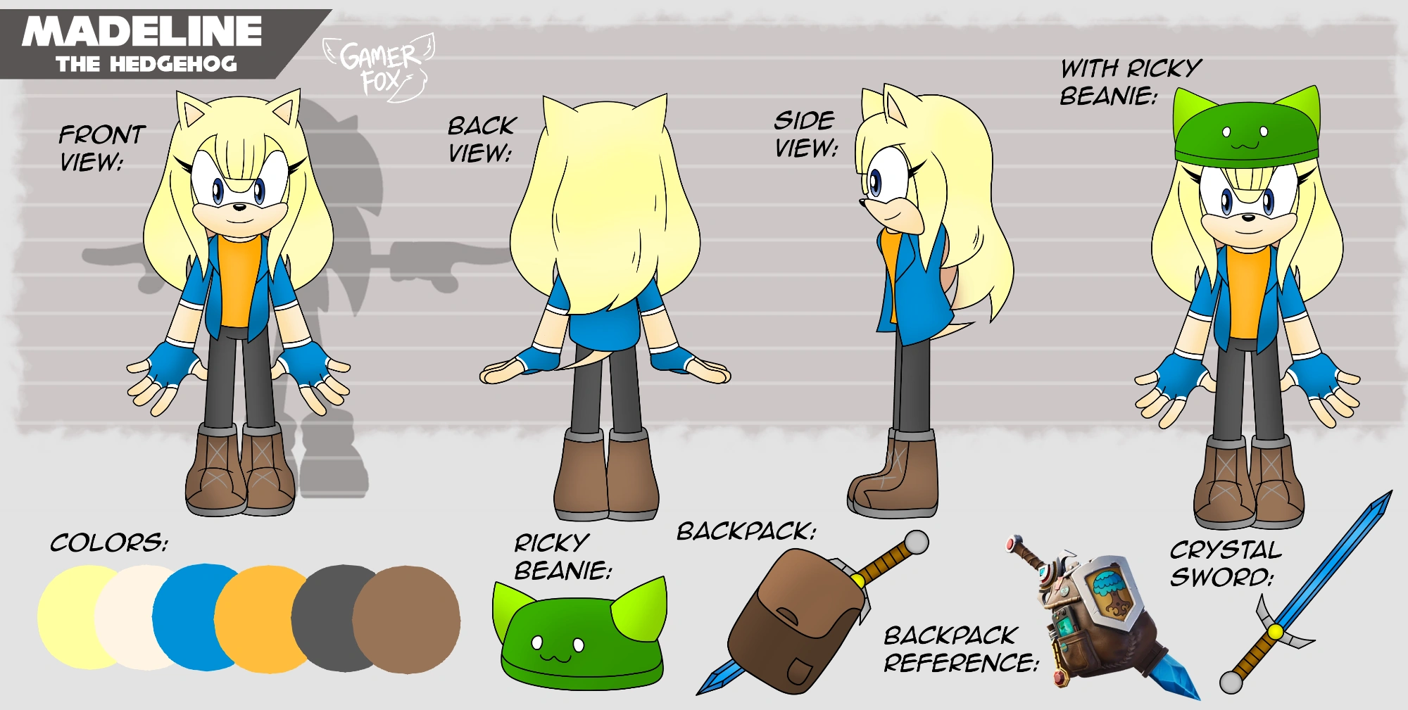 Madeline's character sheet and nightgown | Fandom