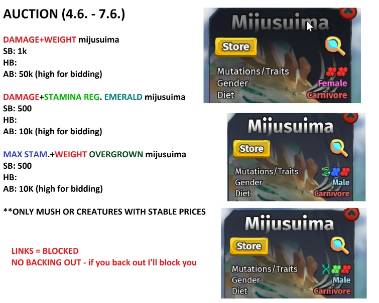 AUCTION+TRADING | Fandom