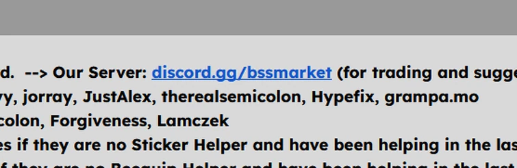 what is "bss market?" | Fandom