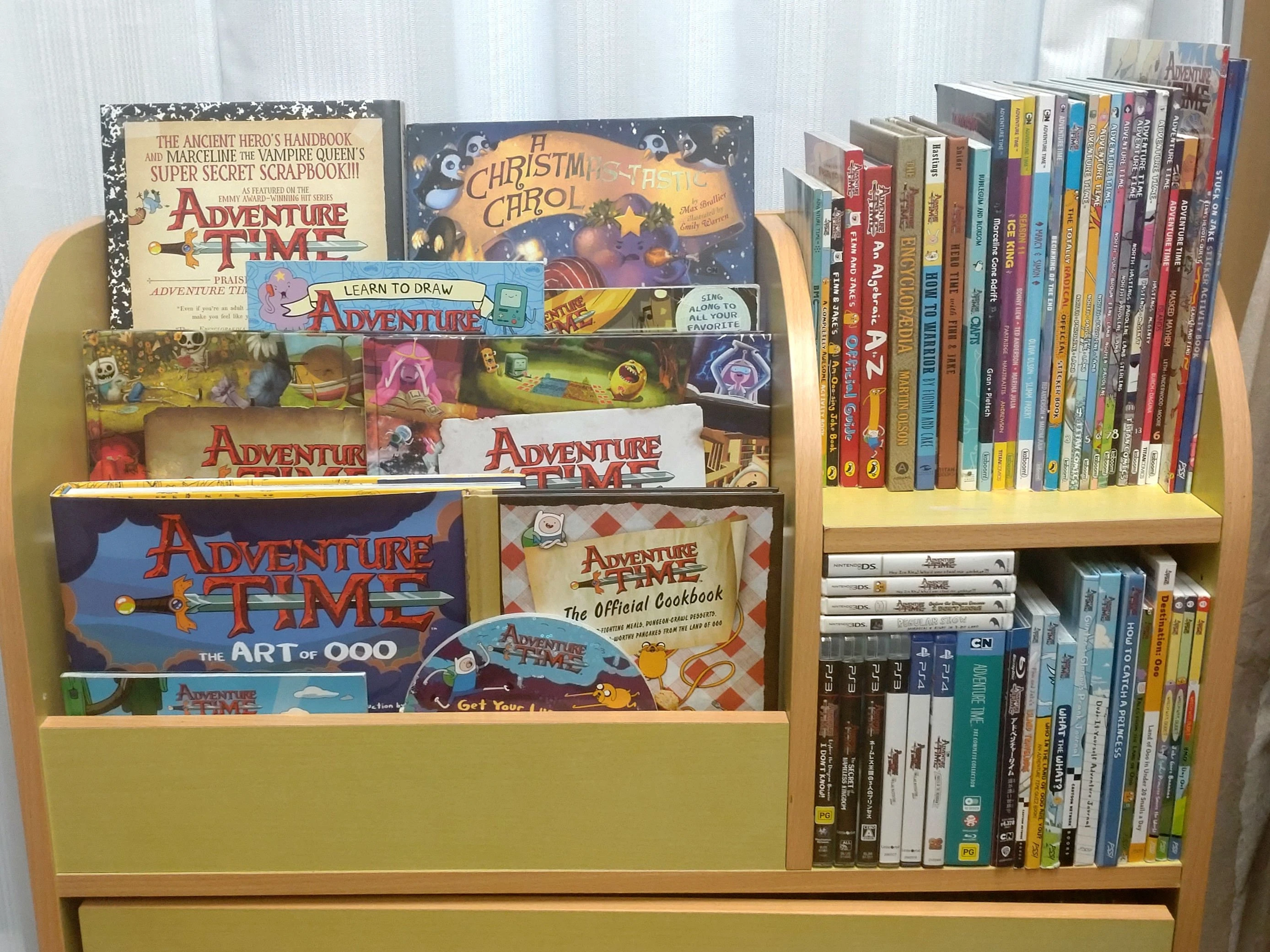 An impressive Adventure Time book collection by twitter user ...