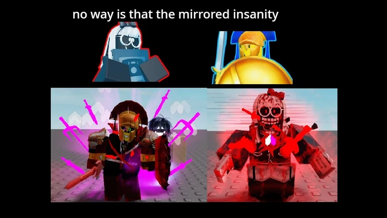 Betty and Spartan but Mirrored Insanity | Fandom