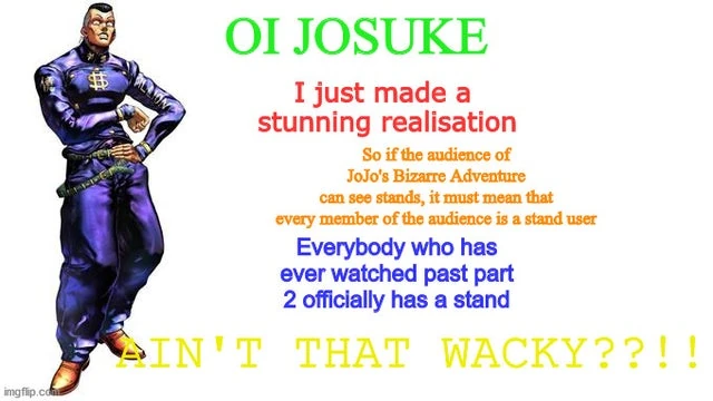 OI JOSUKE | Fandom