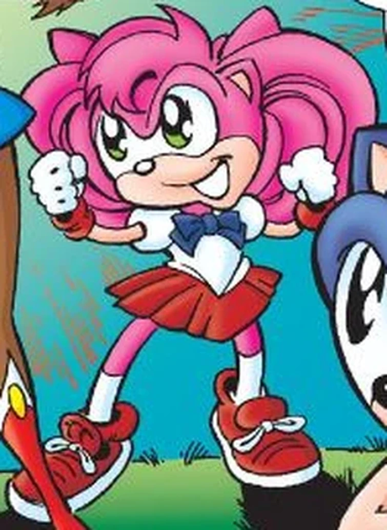 At this point, Amy might as well be a "magical girl" as the anime ...