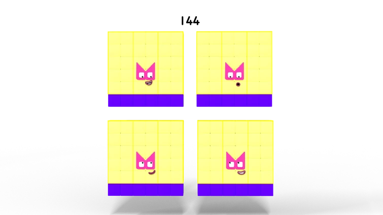 One Hundred and Forty Four is a giant square made out of big squares | Fandom