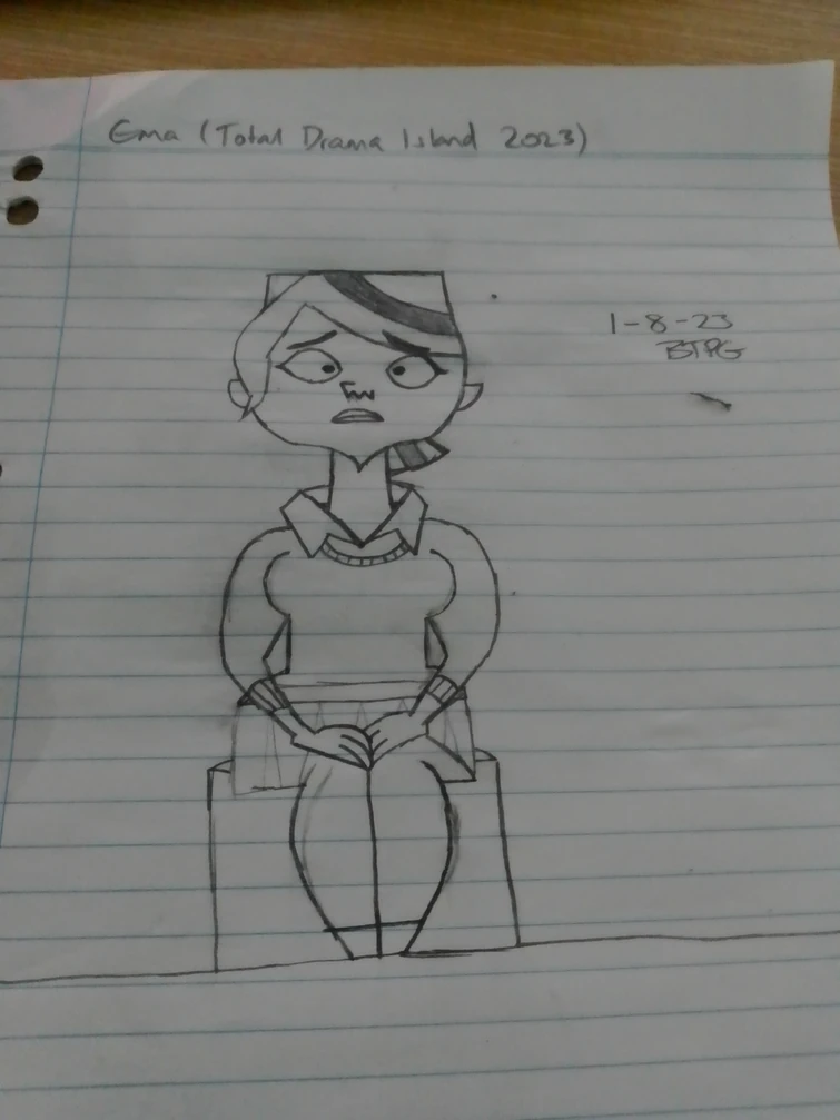 Emma (TDI 2023) front view drawing | Fandom