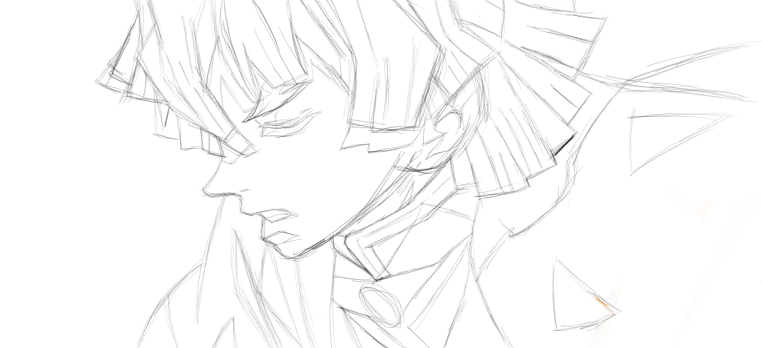 Wip Zenitsu Sketch | Fandom