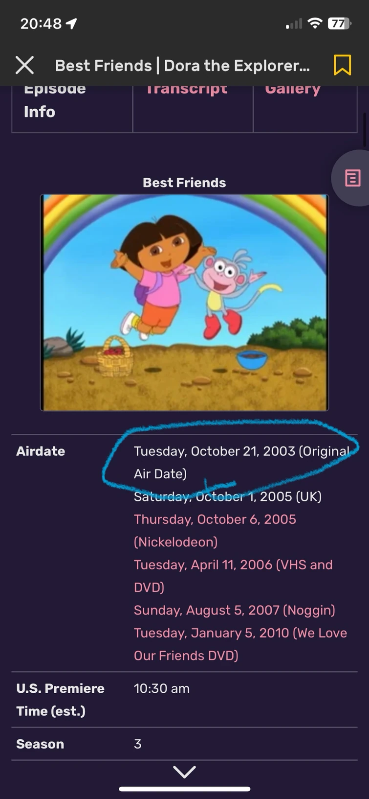 No one can get rid of my “true” release date now | Fandom