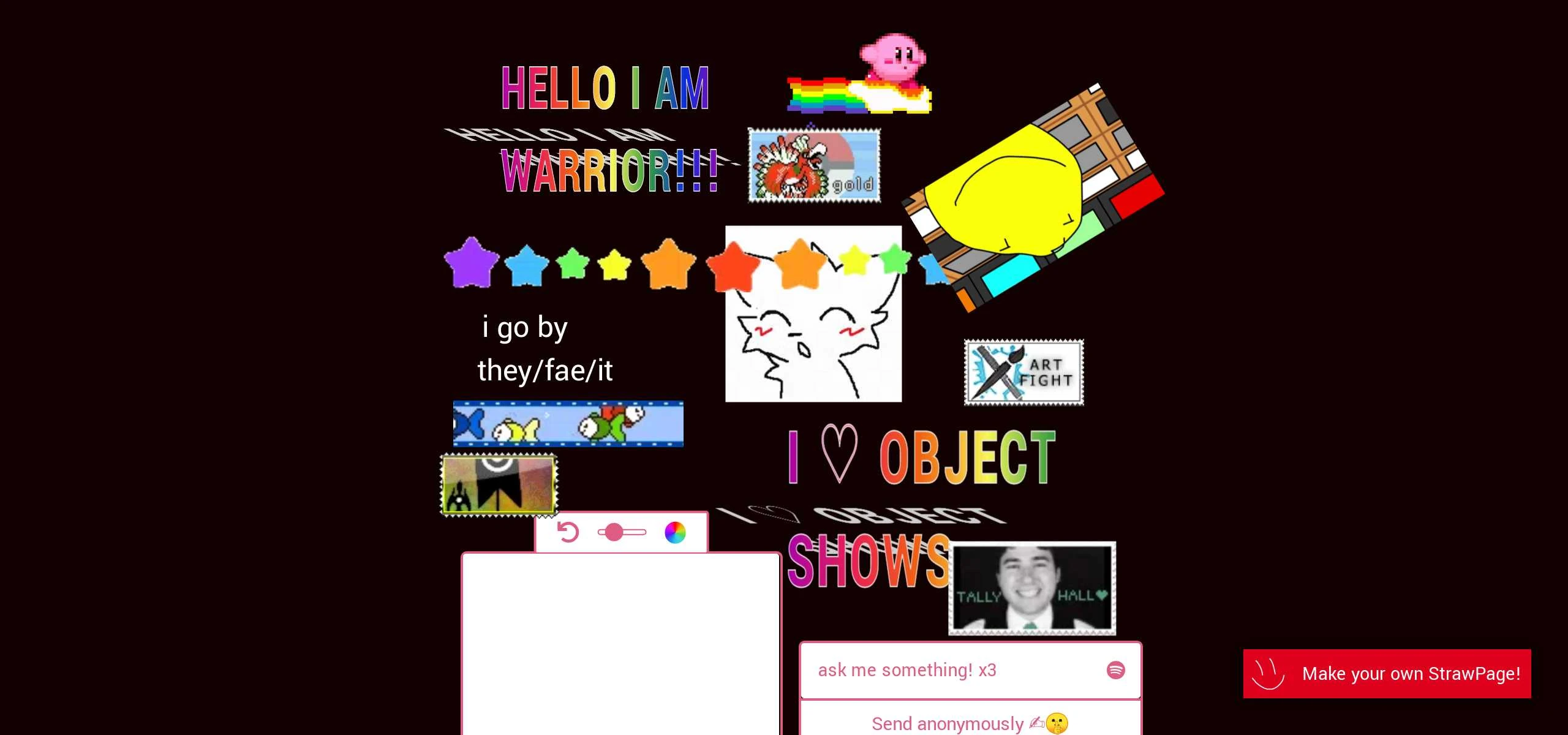 hii advertising my strawpage again | Fandom