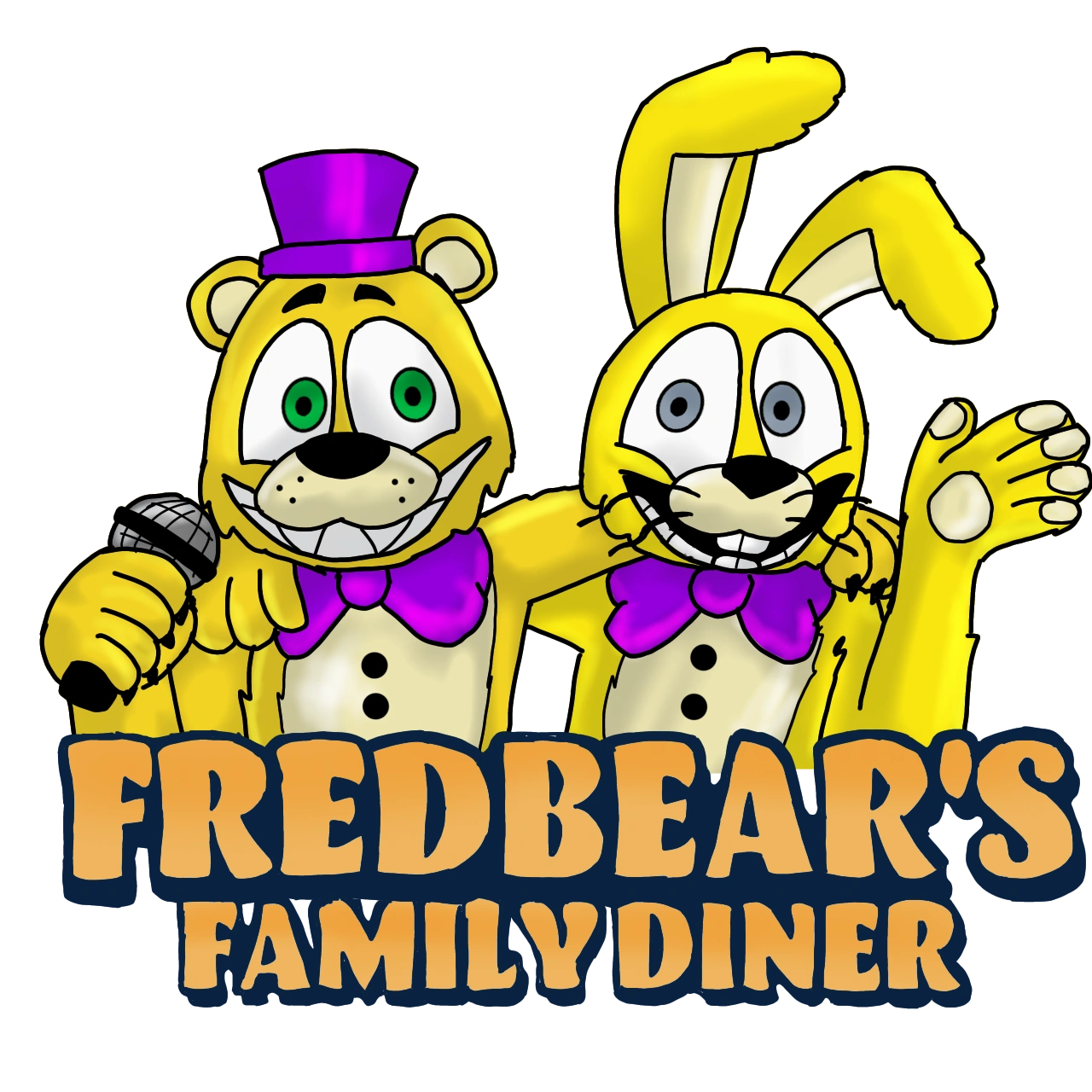 Fredbear’s Family Diner (logo) my art style | Fandom