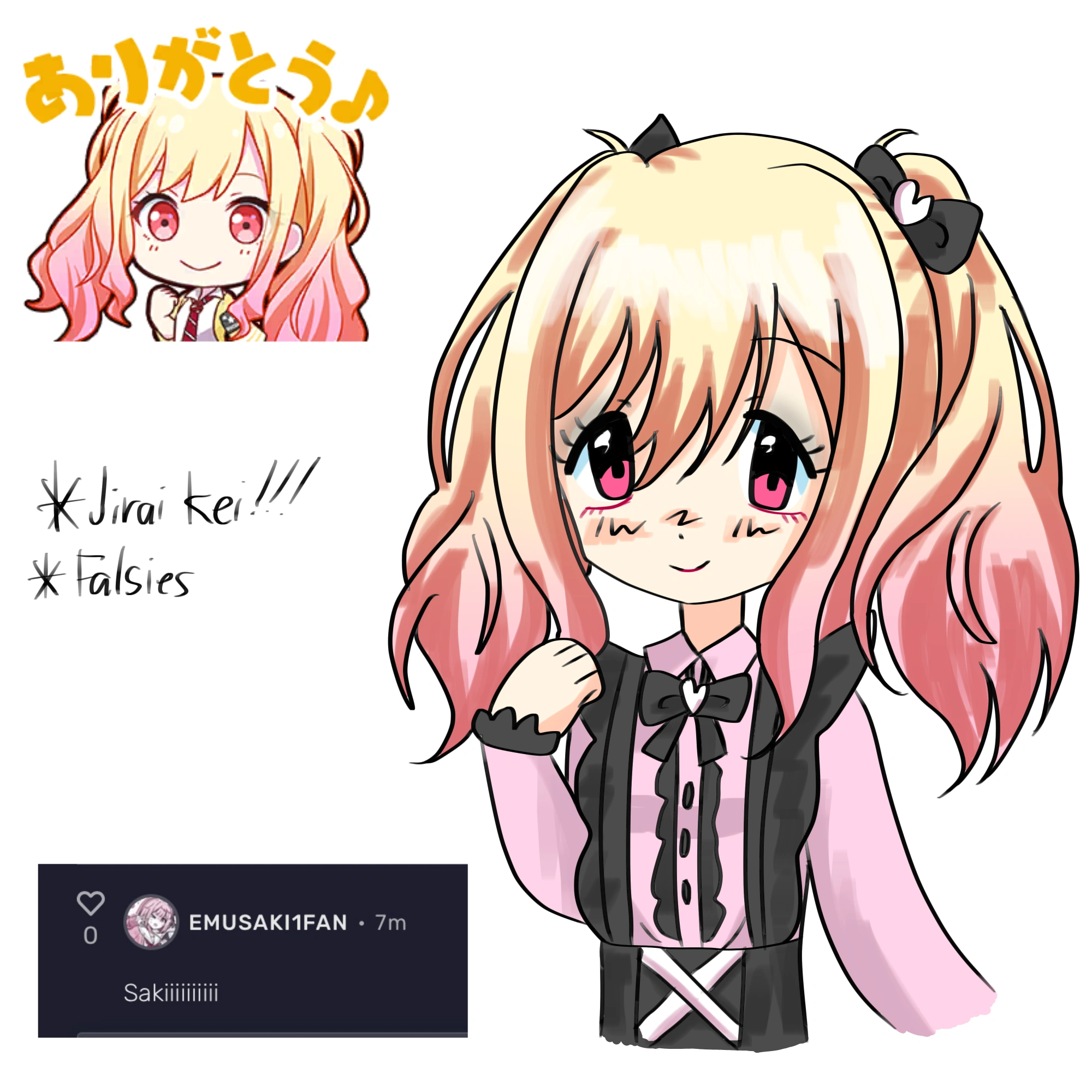 Prsk main characters drawn with headcanons part 6 | Fandom