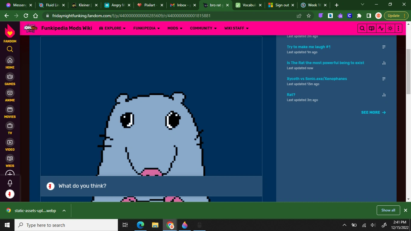 bro rat got infinite rizz | Fandom