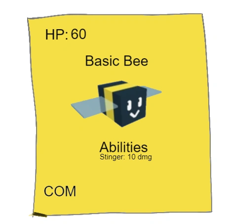 Basic Bee | Bee Swarm Simulator Trading Card Game Wiki | Fandom