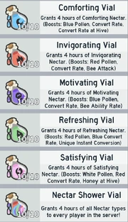 Nectar Vial | Bee Swarm Simulator Wiki | Fandom