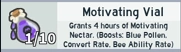 Motivating Vial | Bee Swarm Simulator Wiki | Fandom
