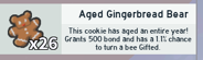 Aged Gingerbread Bear | Bee Swarm Simulator Wiki | Fandom