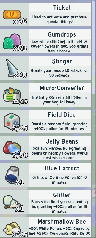 User blog:Jamie Darkington/Every single valid code. | Bee Swarm ...