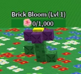 Кирпичный цветок | Bee Swarm Simulator - Симулятор пчел вики | Fandom