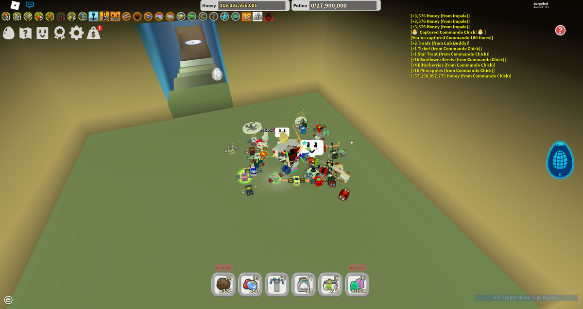 Commando Chick's Hideout | Bee Swarm Simulator Wiki | Fandom