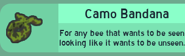 Camo Bandana | Bee Swarm Simulator Wiki | Fandom