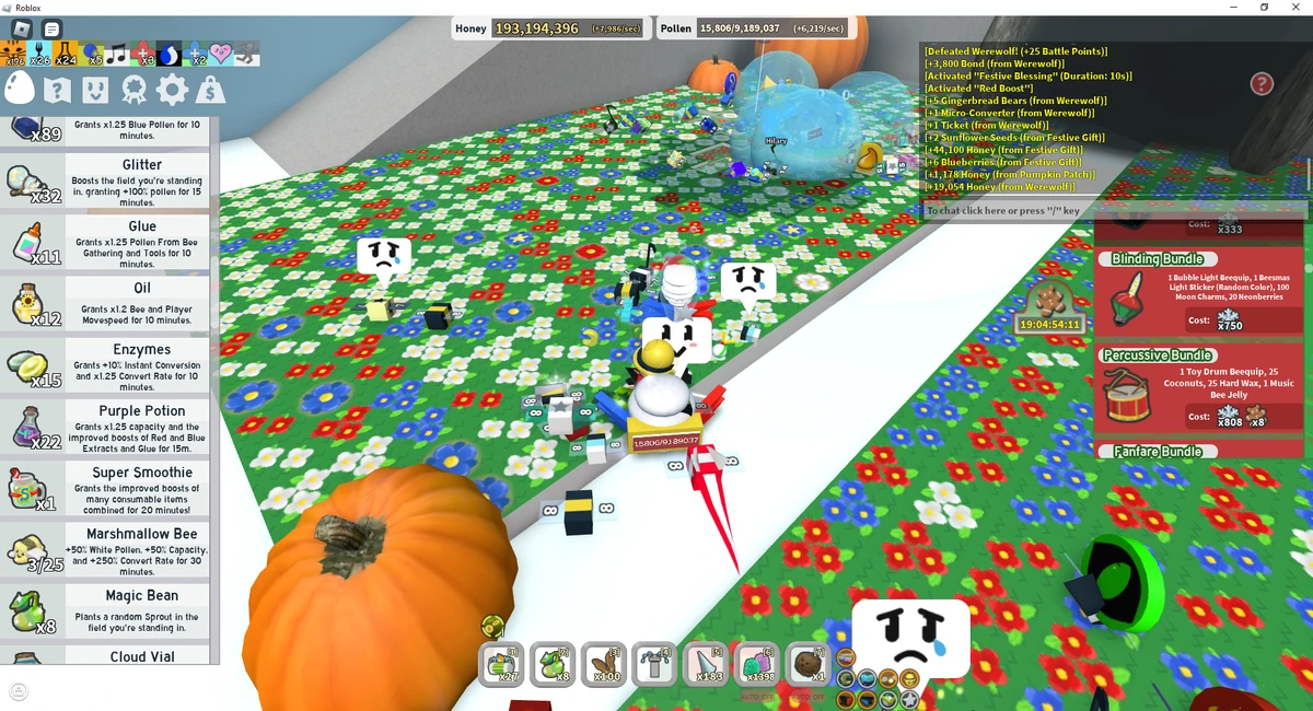 User blog:MonkemanTEEHEE/Werewolf dropped 5 gingerbread bears | Bee ...