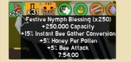 Festive Nymph | Bee Swarm Simulator Wiki | Fandom