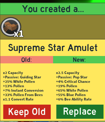 User blog:Tahaym/Supreme Star Amulet Add-On | Bee Swarm Simulator Wiki ...