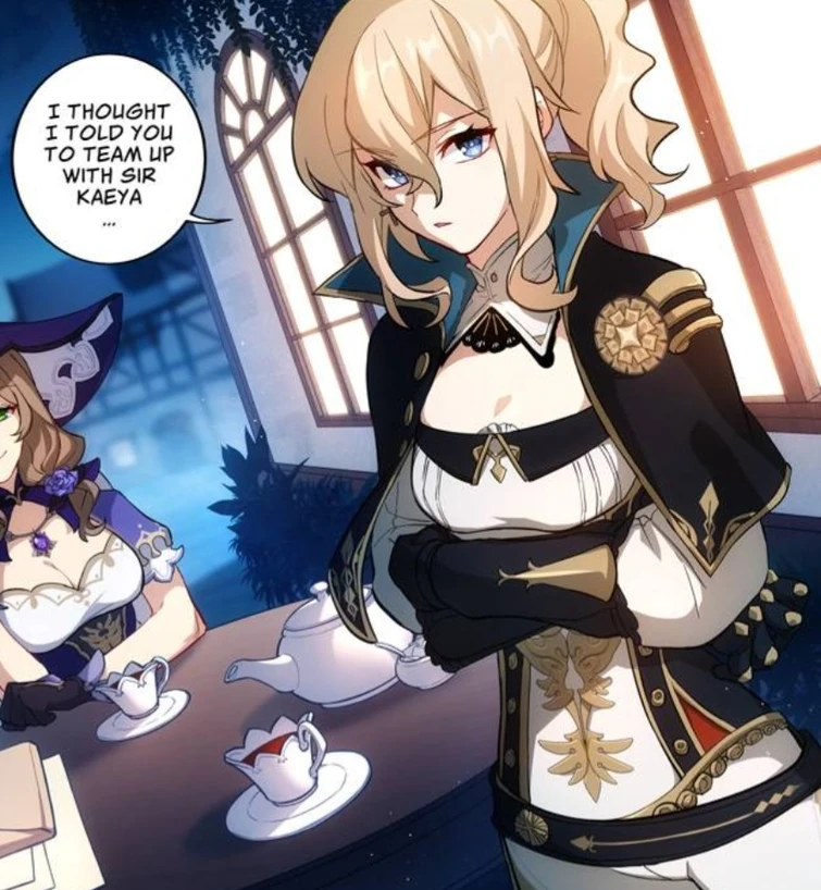 Knights of Favonius in webtoon/manga style>>>>>>>>>> | Fandom