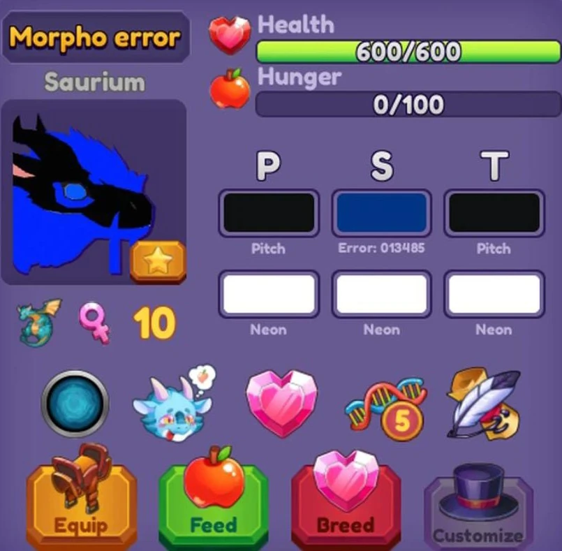 LF Offers on a FM THL 1/3 Error Morpho Leg Eye Saur | Fandom